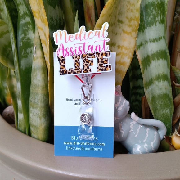 Office | Medical Assistant Badge Reel Holder | Poshmark